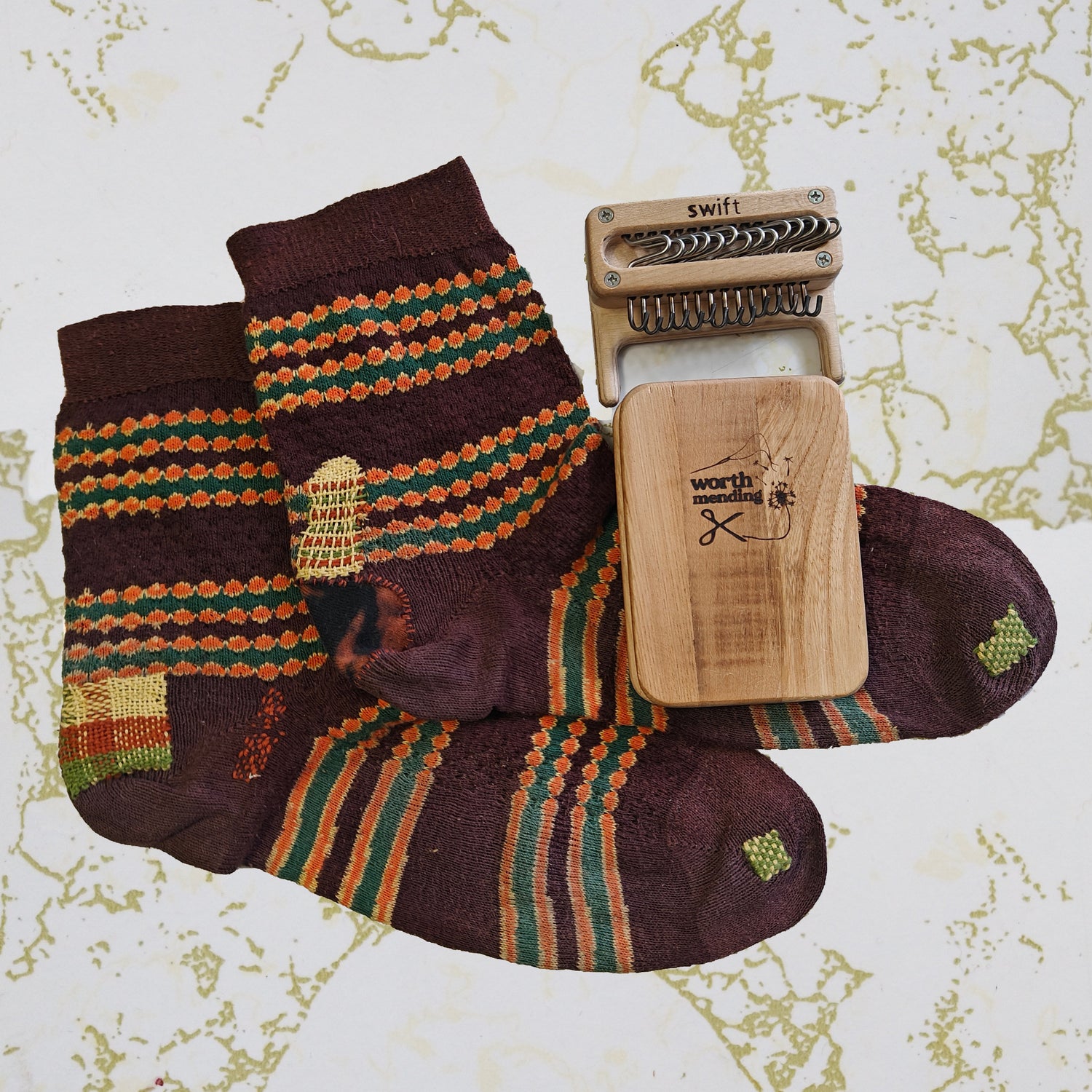 Sock Sisters: Visible Mending around the world – Worth Mending