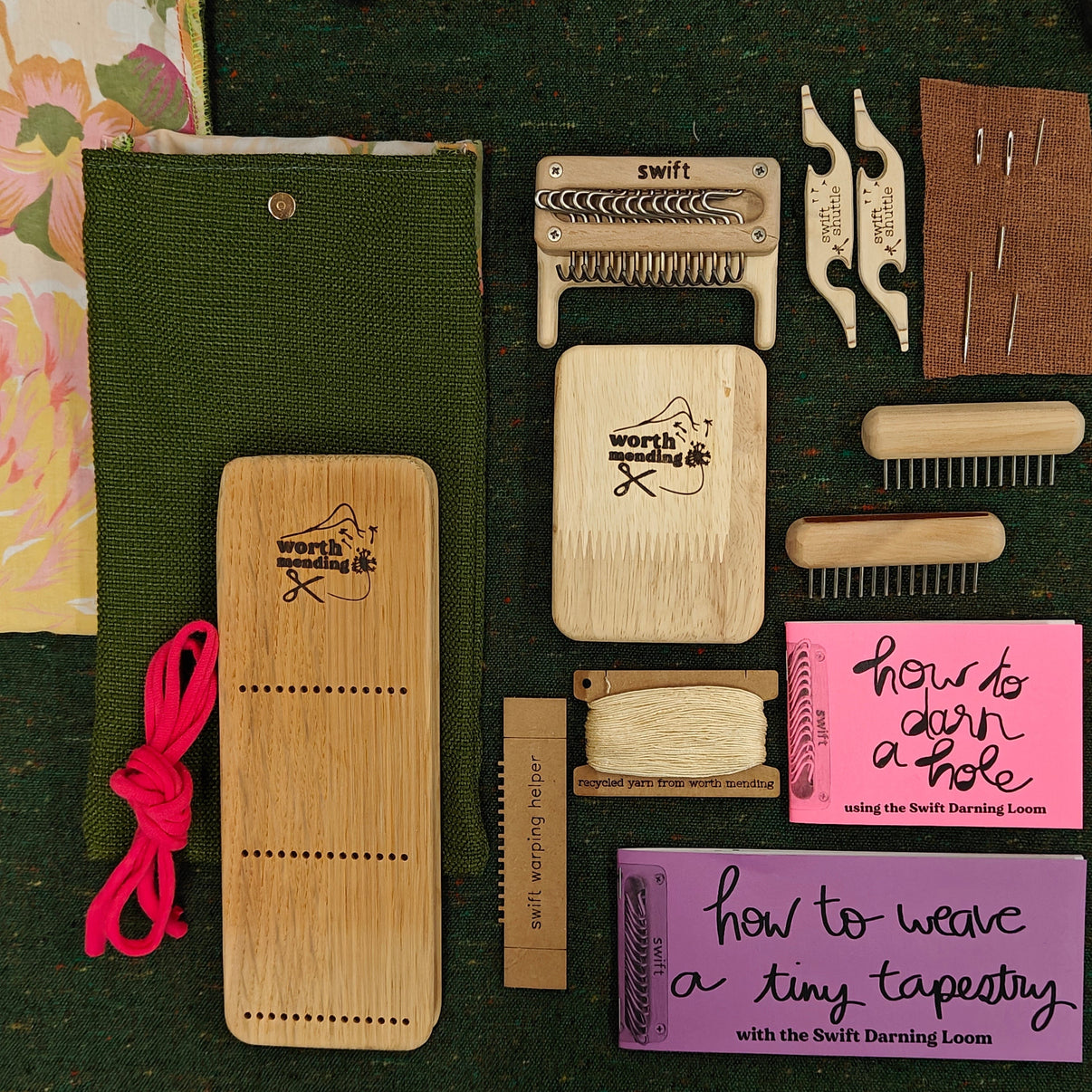 Swift Darning Loom: Darning + Weaving Bundle – Worth Mending